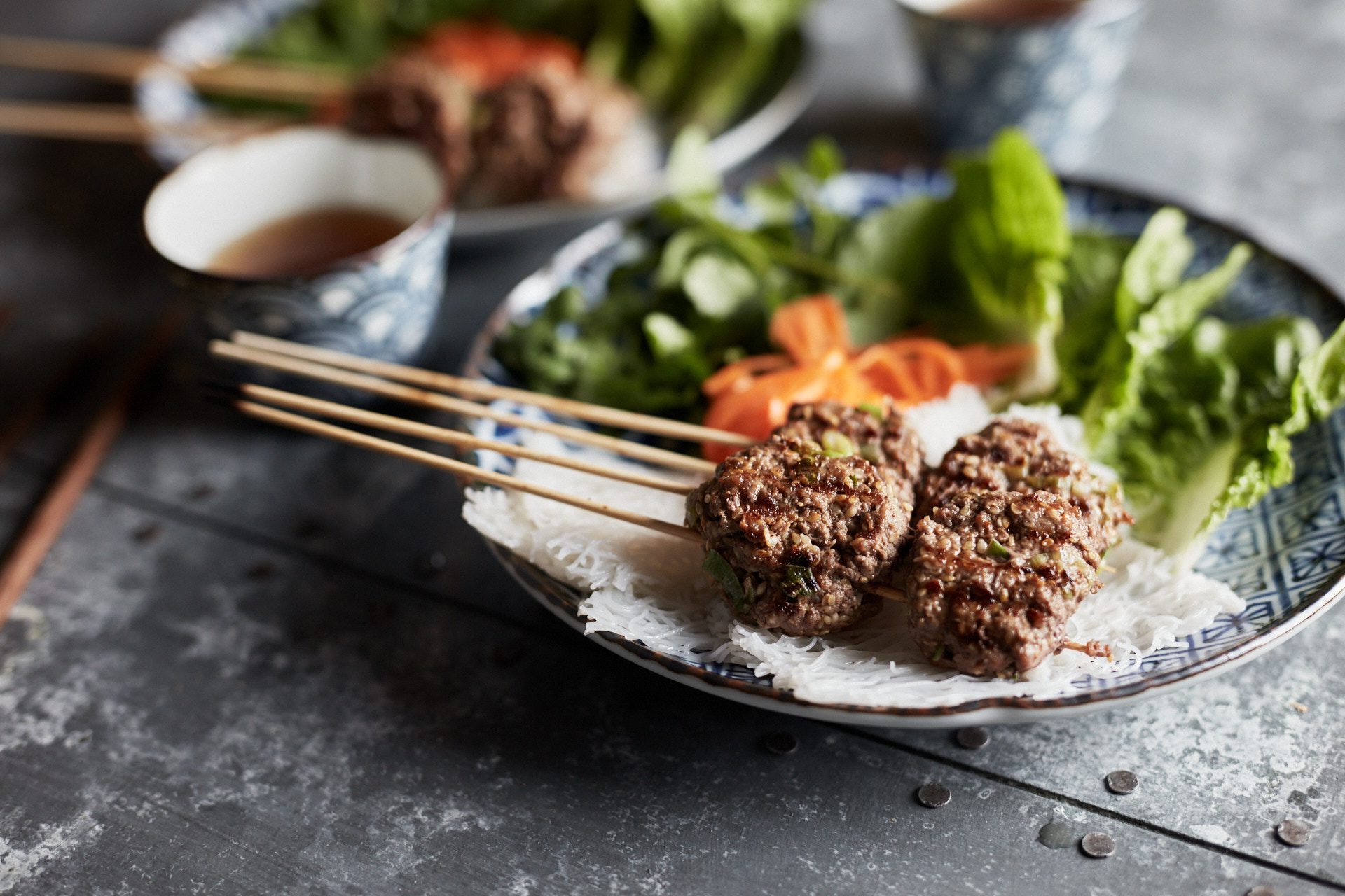 Cha Bo with Banh Hoi « Iron Chef Shellie