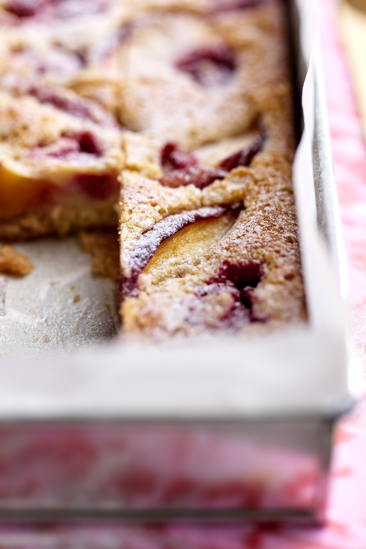 Peach & Raspberry Slice « Iron Chef Shellie