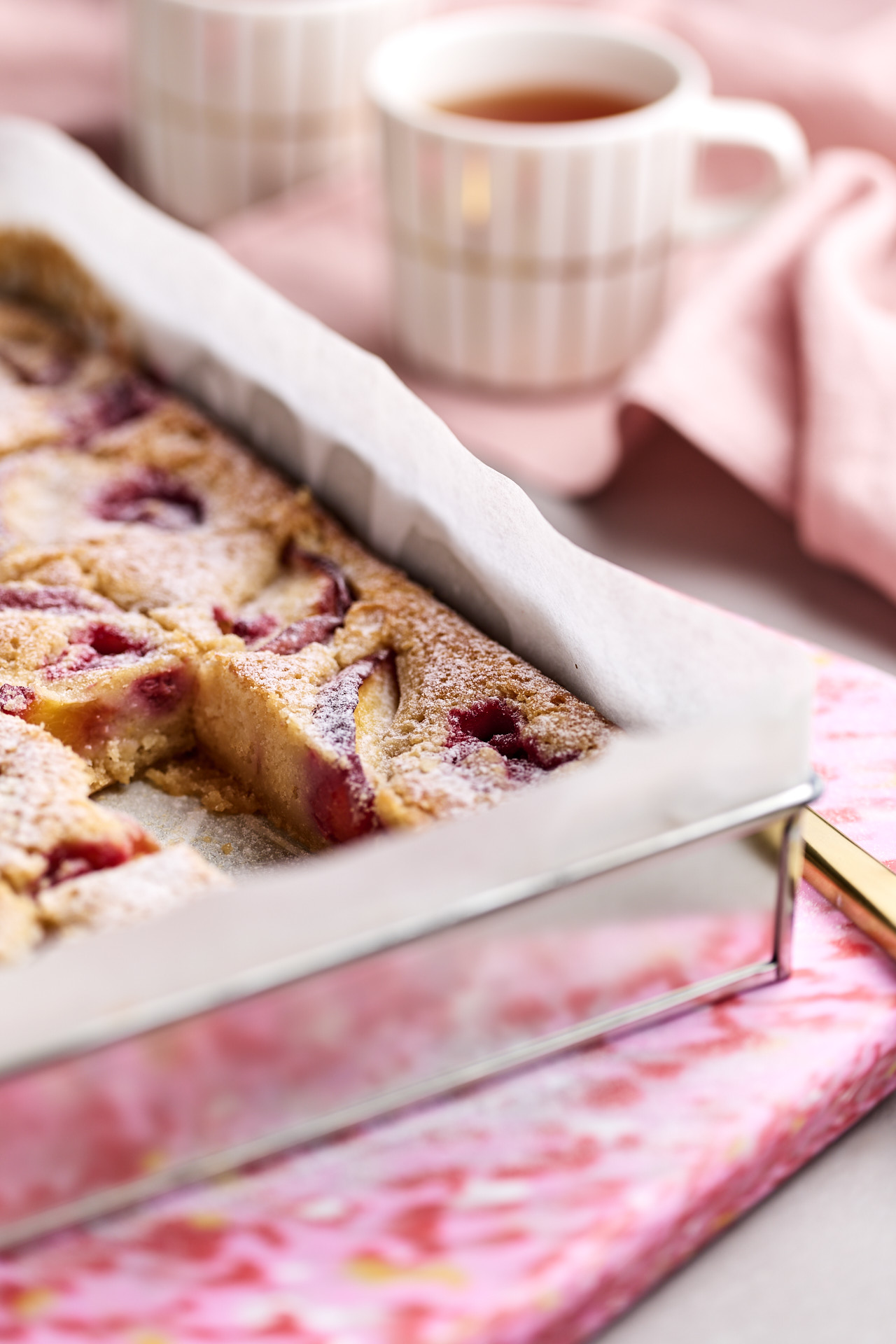 Peach & Raspberry Slice « Iron Chef Shellie