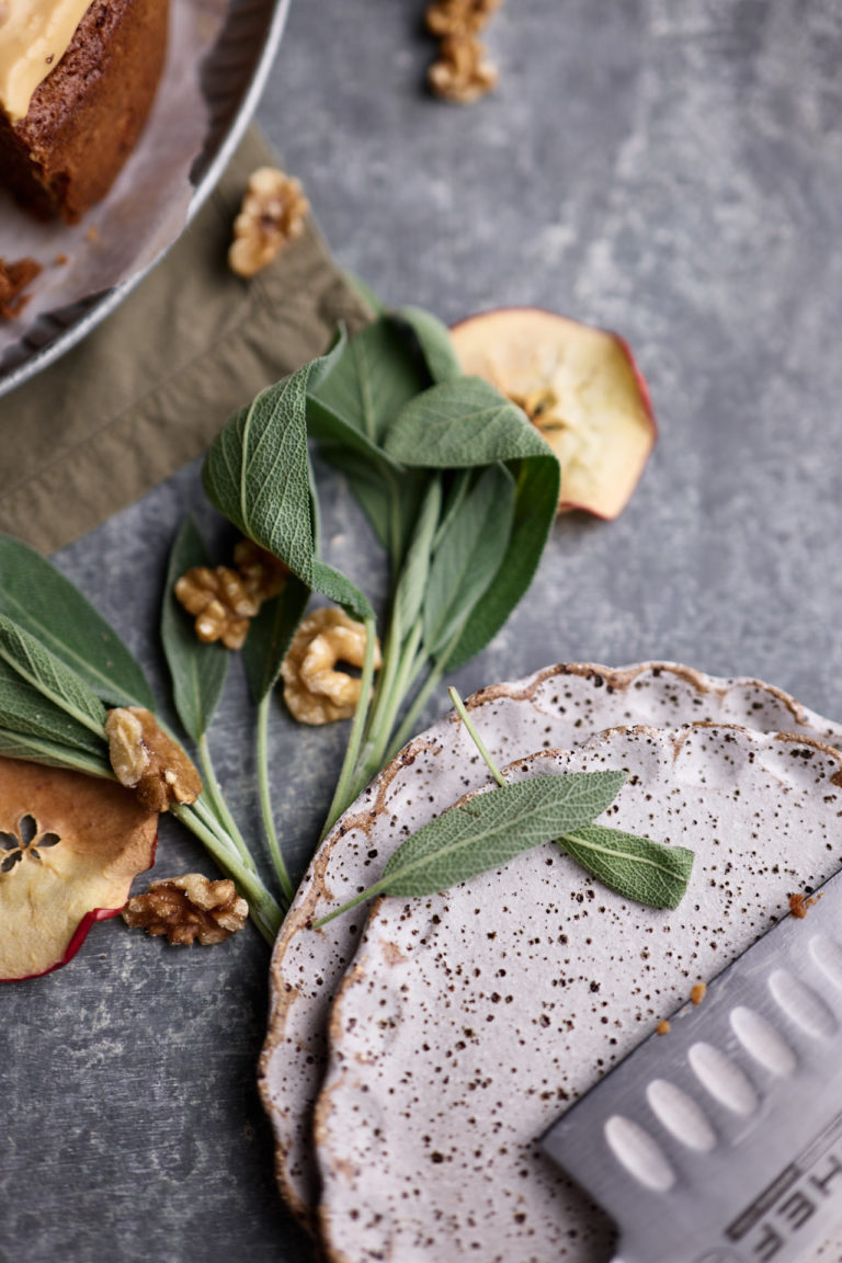 Apple Cake with Sage Caramel « Iron Chef Shellie