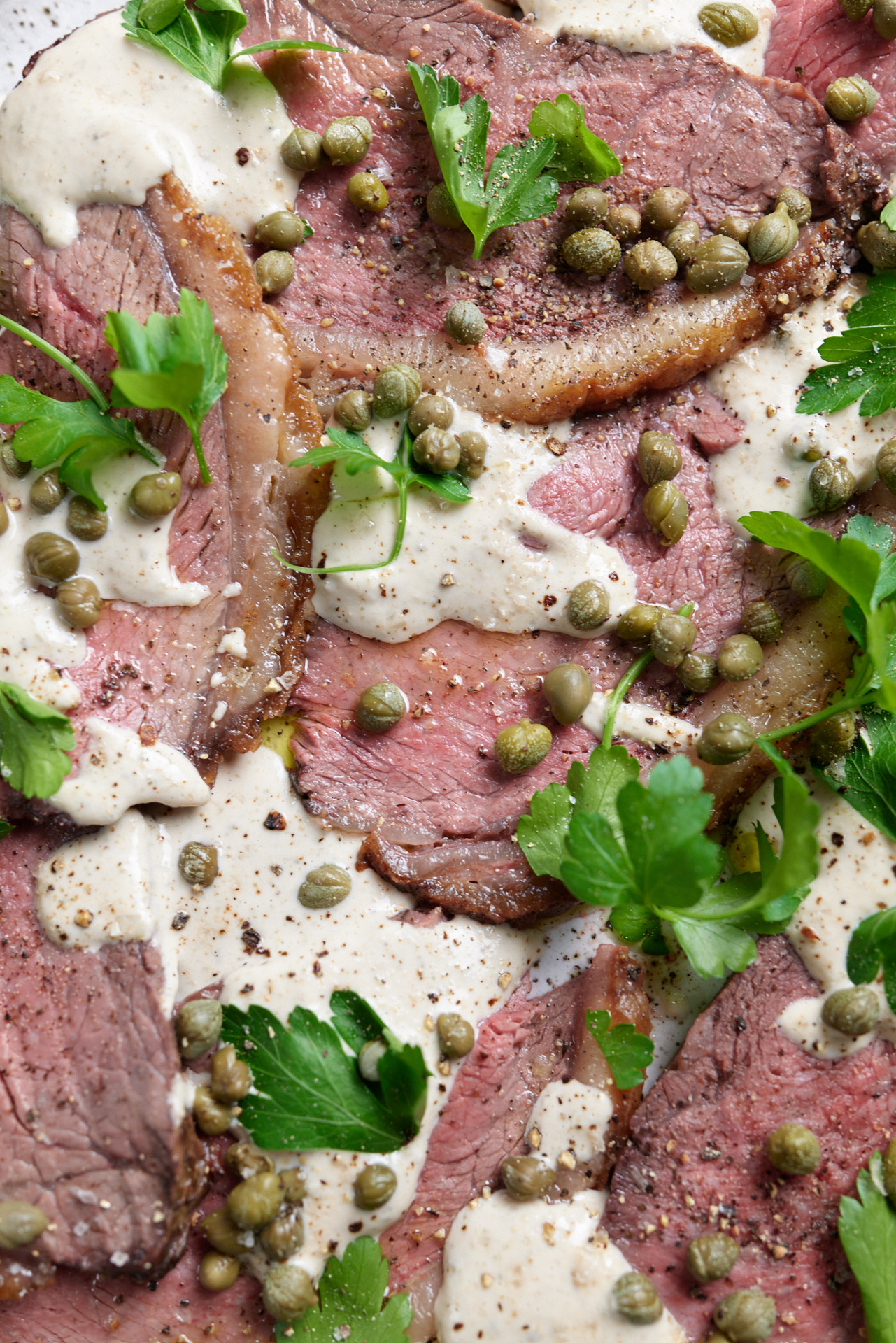 Rare Roast Beef with Tonnato « Iron Chef Shellie