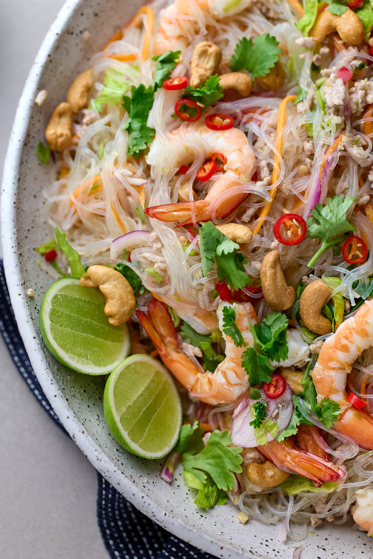 Yum Woon Sen (Thai Glass Noodle Salad) « Iron Chef Shellie